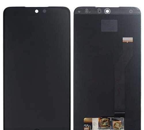 Дисплей для Meizu 15 Lite черный с тачскрином
