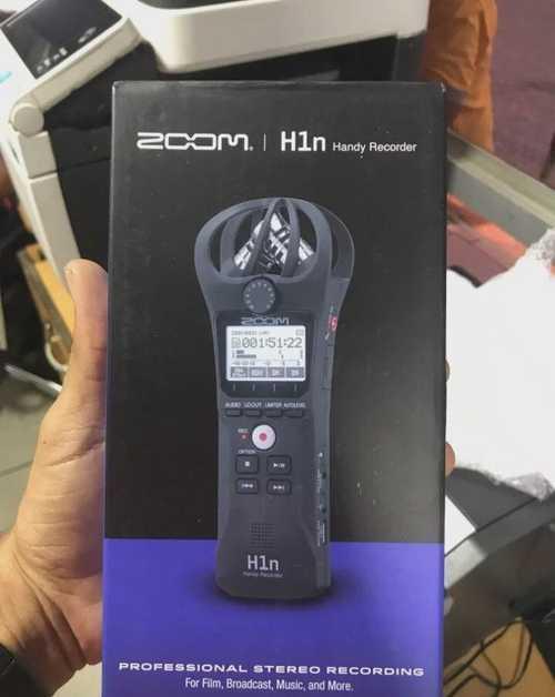 Микрофон диктофон zoom h1n