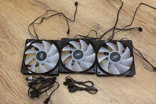 Комплект вентиляторов aRGB DeepCool CF120