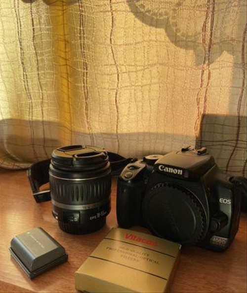 Зеркальный фотоаппарат Canon EOS 400D Kit