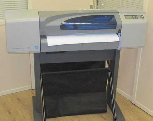 Подключение плоттера hp designjet 500