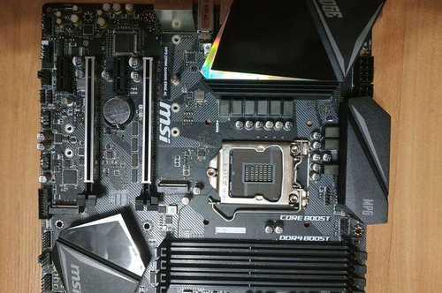 MSI MPG Z390M Gaming Edge AC сокет LGA1151v2