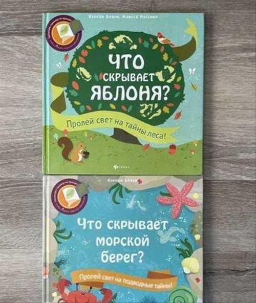 Детские книги с секретами Кэррон Браун