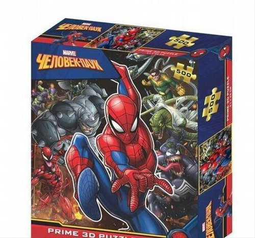 Пазл Prime 3D Человек-паук 500 элементов 32570-SBM