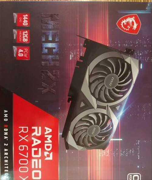 Видеокарта RX6700XT