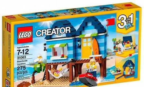 Конструктор lego Creator 31063 Отпуск у моря