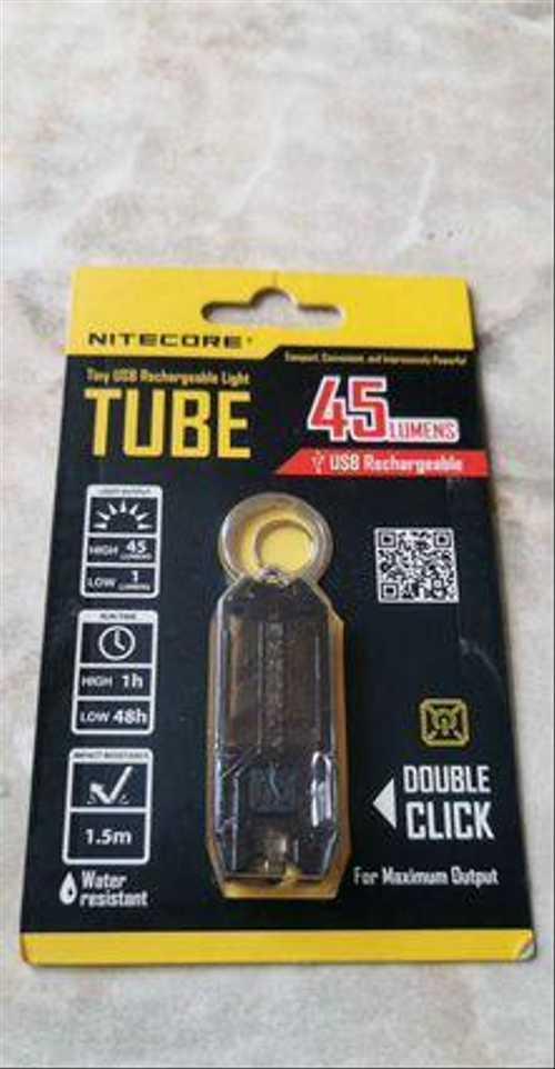 Фонарь Nitecore Tube новый