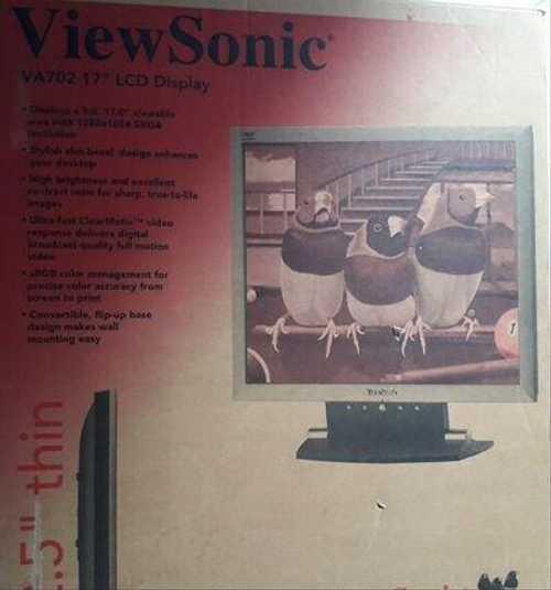 Монитор для компьютера бу ViewSonic 17"