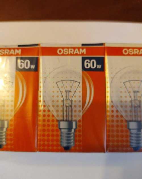 Лампа накаливания osram цена за все