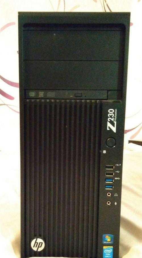 HP Z230 (i7/ram-32gb/hdd-500gb/vid-2gb) (D1P34AV)