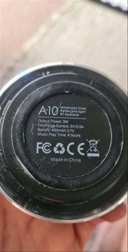 Блютуз колонка qcy A10