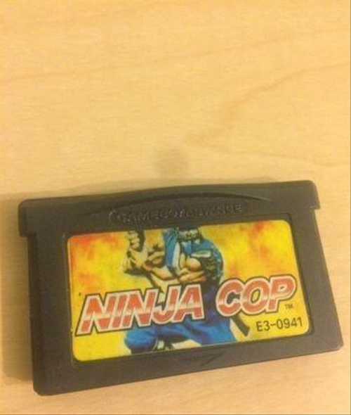 Картридж на gameboy ninja cop
