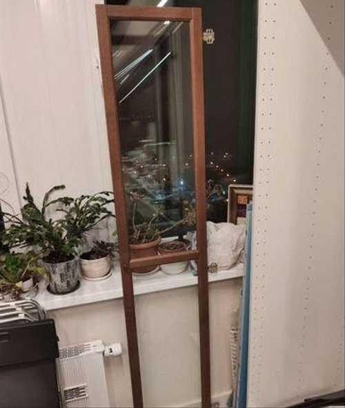 Oxberg (Оксберг) стеклянная дверь коричневая IKEA