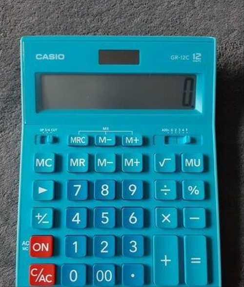 Калькулятор Casio GR-12C настольный
