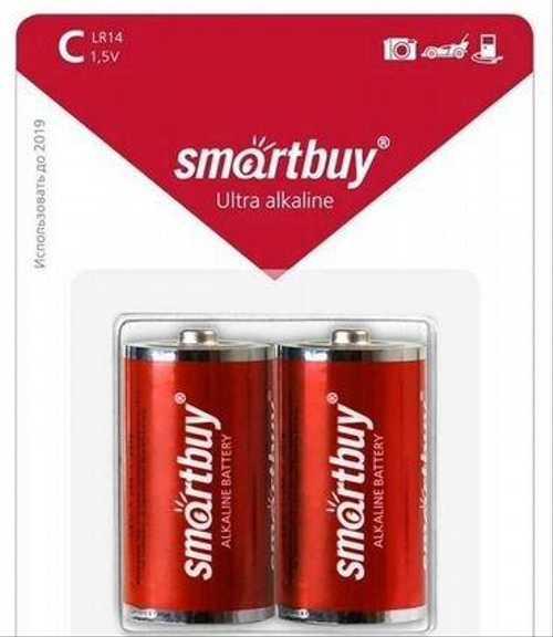 Батарейки SmartBuy Ultra Alkaline LR14 (C)