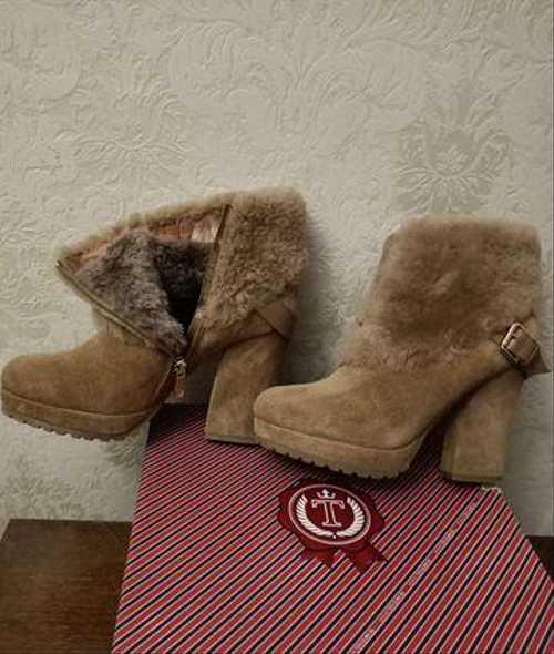 Ботильоны зимние разм.38