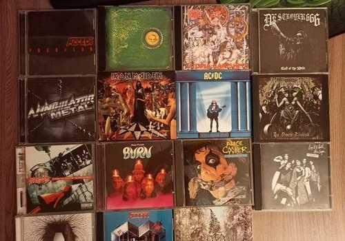 Фирменные CD диски (rock metal)