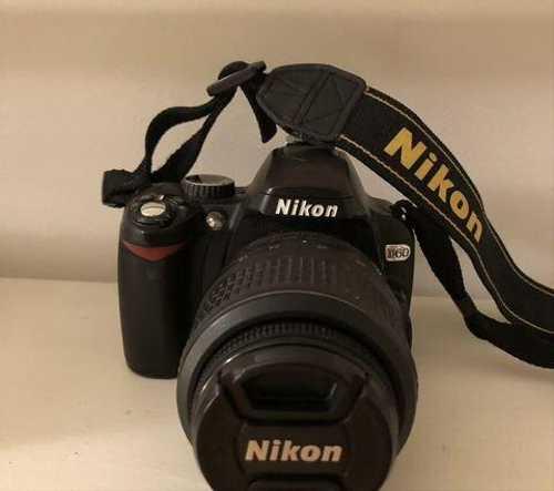 Зеркальный фотоаппарат nikon d60