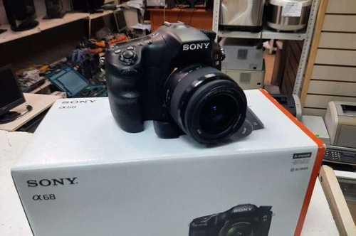 Зеркальный фотоаппарат Sony A68 kit 24мп FullHD