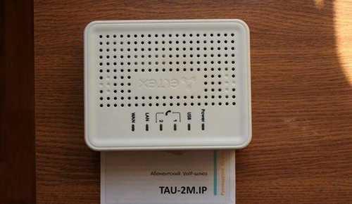 Абонентский VoIP-шлюз TAU-2M.IP