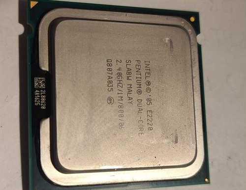 Процессор Intel Pentium Dual-Core E2220, 775 сокет