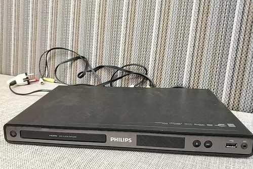 Philips Проигрыватель DVD DVP3360K hdmi 1080p DivX