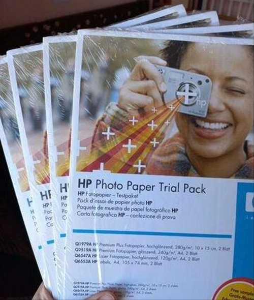 Фотобумага HP Photo Paper Trial Pack (образцы) А4