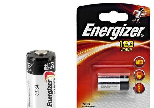 Батарейка Energizer CR 123 Опт/Розн