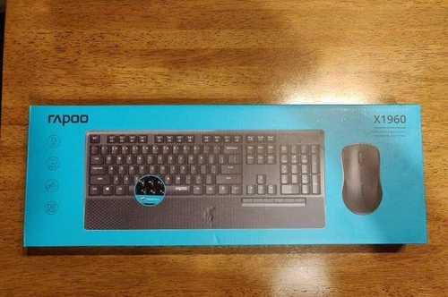 Комплект Клавиатура + мышь Rapoo X1960 черный
