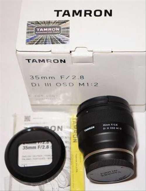 Tamron 35mm F/2.8 Di III OSD Sony E macro