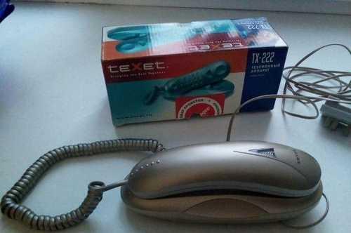 Телефонный аппарат Texet TX-222 новый