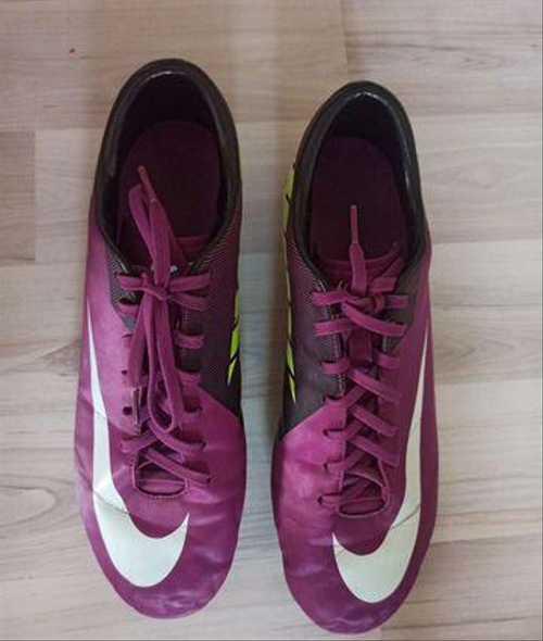 Бутсы футбольные Nike Mercurial Glide II FG