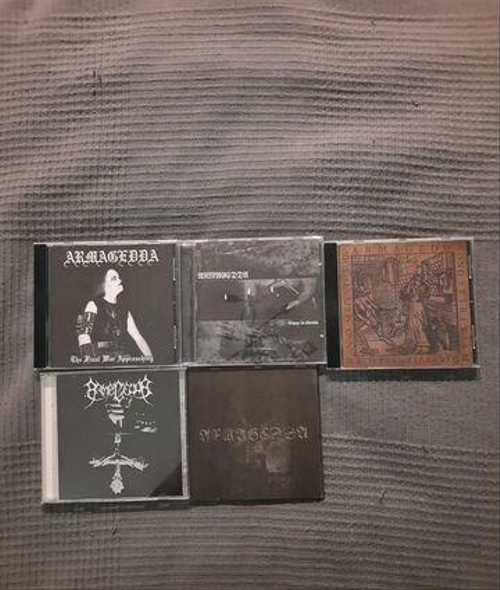 CD диски Black metal