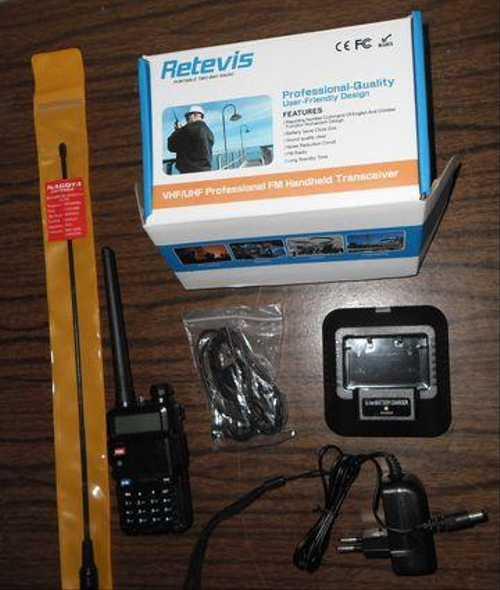 Рация Retevis UV-5R (UHF/VHF)
