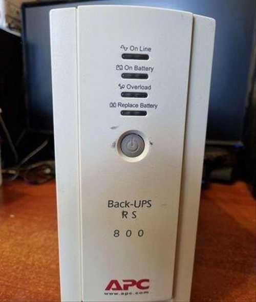 Ибп APS Back-UPS RS 800