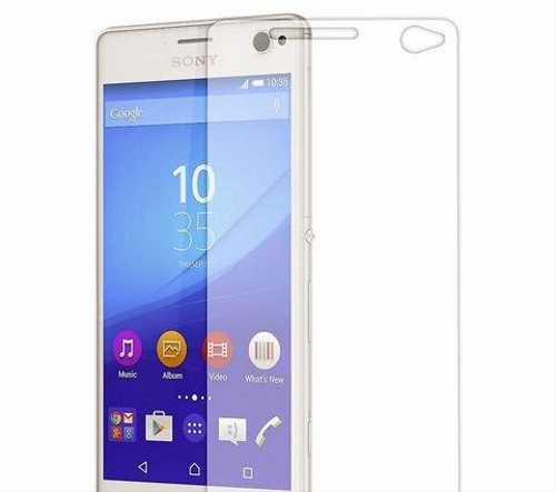 Защитное стекло 2.5D для Sony Xperia C4 (прозрачно