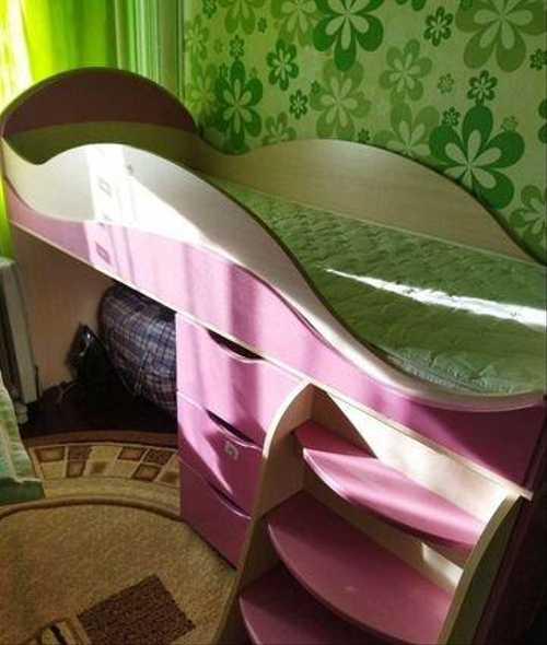 Кровать детская маугли кровать чердак
