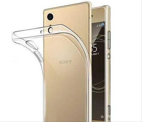 Чехол-Накладка (прозрачная) для Sony Xperia XA1