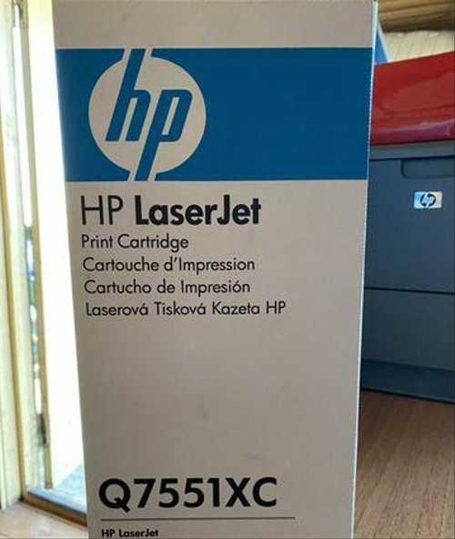 Картридж HP Q7551XC оригинал