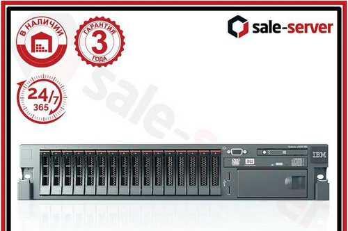 Сервер IBM X3650 M4 16SFF 2x E5-2640v2 64GB 900W