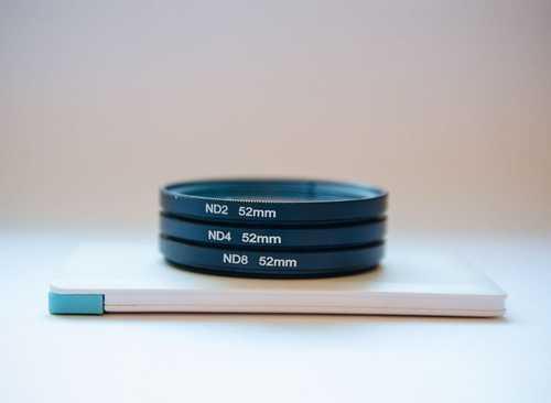 Набор ND фильтров 52 mm (ND2, ND4, ND8)