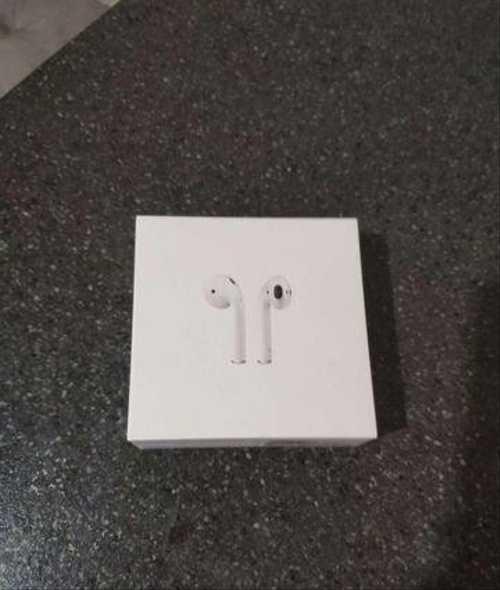 Коробка apple earpods + кабель оригинал