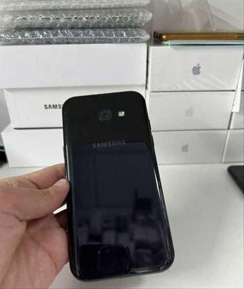 Samsung galaxy a3(17) black 2/16