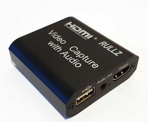 Карта видеозахвата rullz hdmi в usb loop out