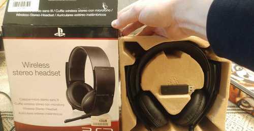 Наушники Sony Wireless Headset ps3/ps4