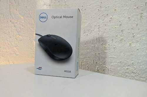 Мышь проводняа Dell MS116 - Новая