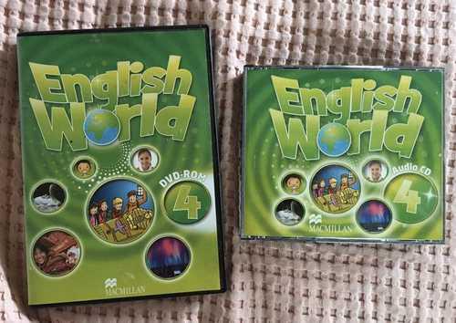 Комплект дисков English World 4 Audio+DVD