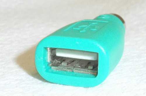 Переходник для подключения мыши USB в порт PS/2