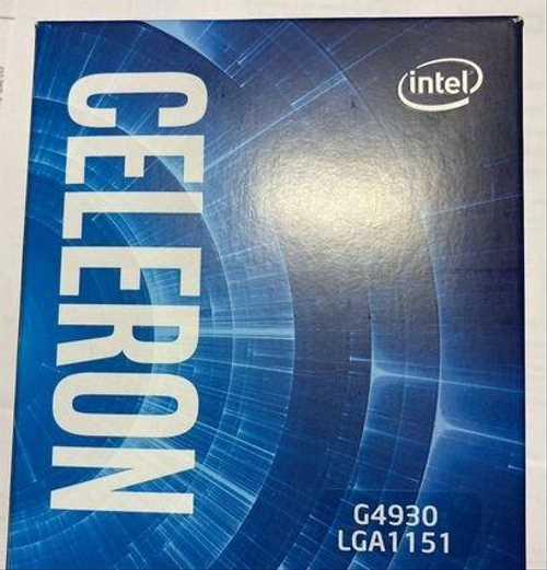Процессор Intel Celeron g4930, 1151v2