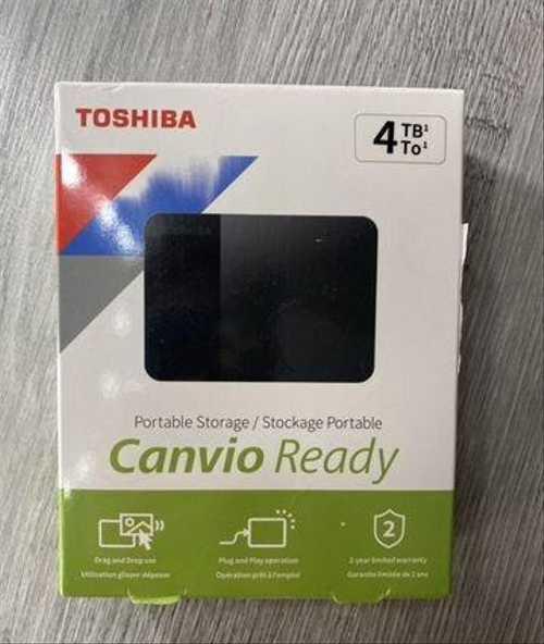 Внешний жесткий диск 2.5 Toshiba 4тб (Новый)